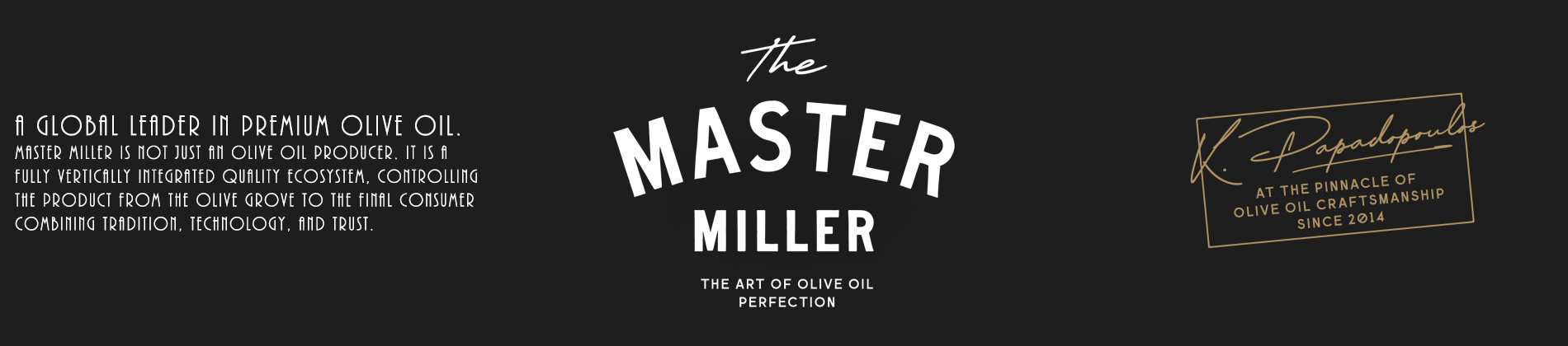 THE MASTER MILLER – Olympicco